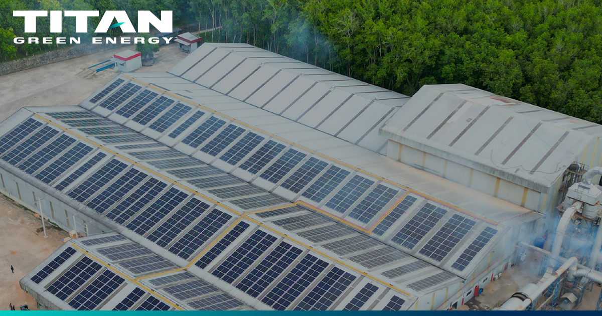 ผลงานติดตั้งระบบโซลาร์เซลล์ อาคารธุรกิจ และโรงงานอุตสาหกรรม Titan Green ...